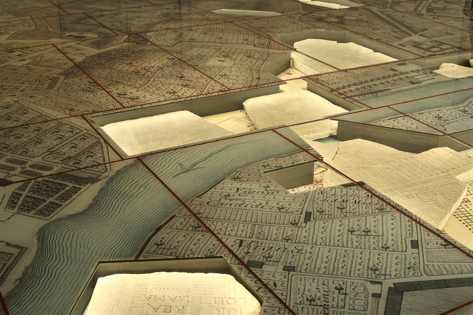 Nollimap - La Nuova Topographia di Roma by Giambattista Nolli